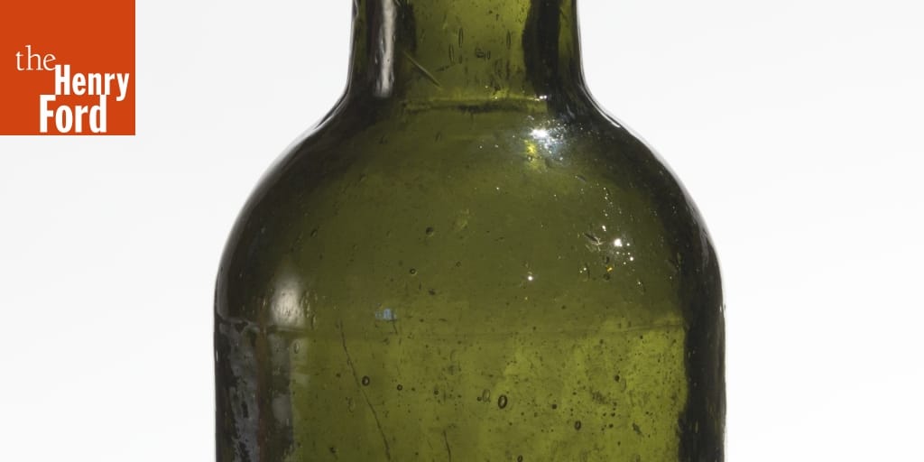 Beer Bottle, 1845-1875 - The Henry Ford