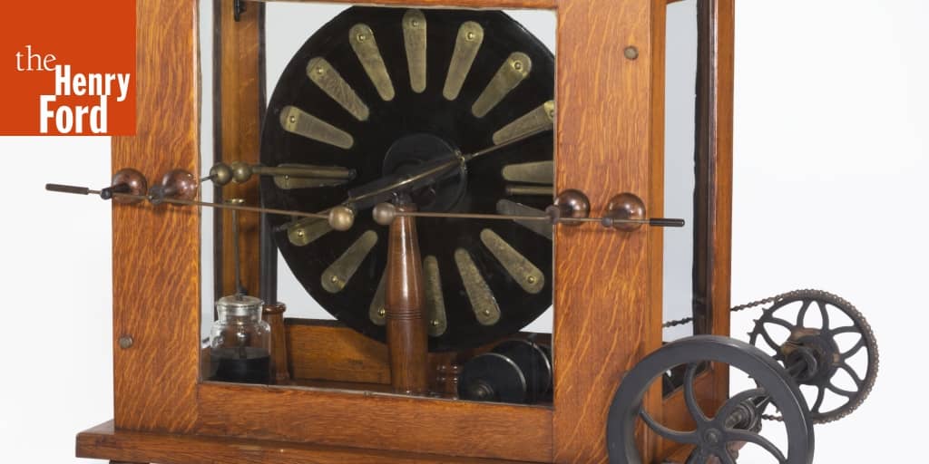 Wimshurst Machine, 1878-1887 - The Henry Ford