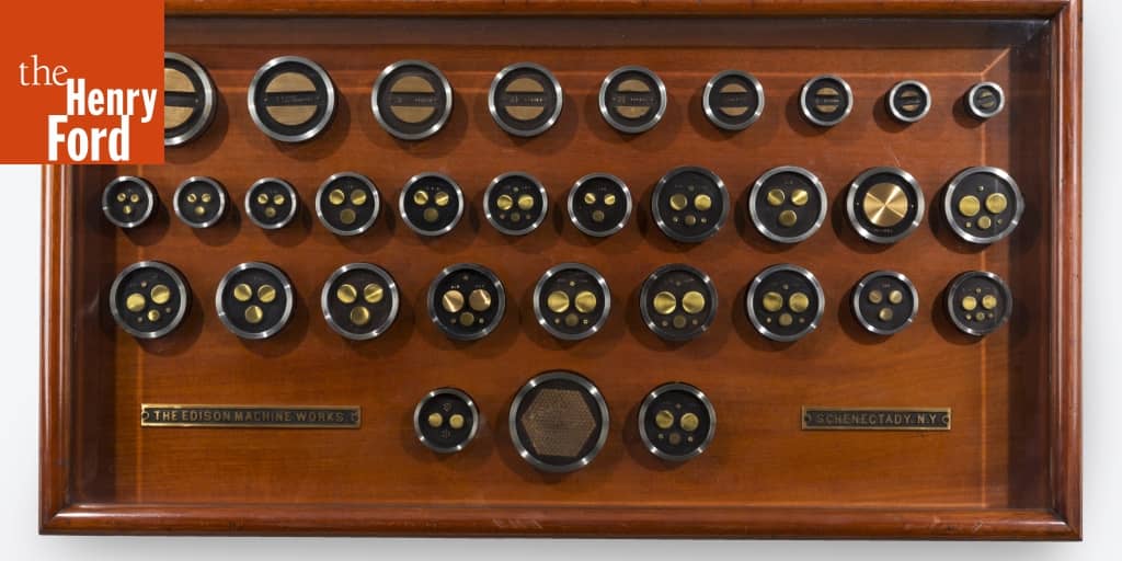 Cross Sections of Edison Electric Tubes, 1886-1889 - The Henry Ford