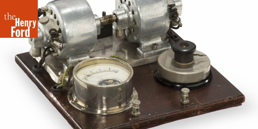 Motor and Waite & Bartlett Meter, circa 1910 - The Henry Ford