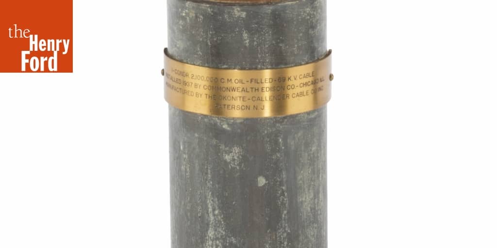 Okonite-Callender Conductor Cable, circa 1937 - The Henry Ford