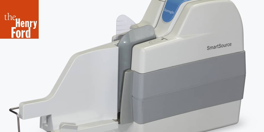 Burroughs Prototype SmartSource Check Scanner, circa 2005 - The Henry Ford