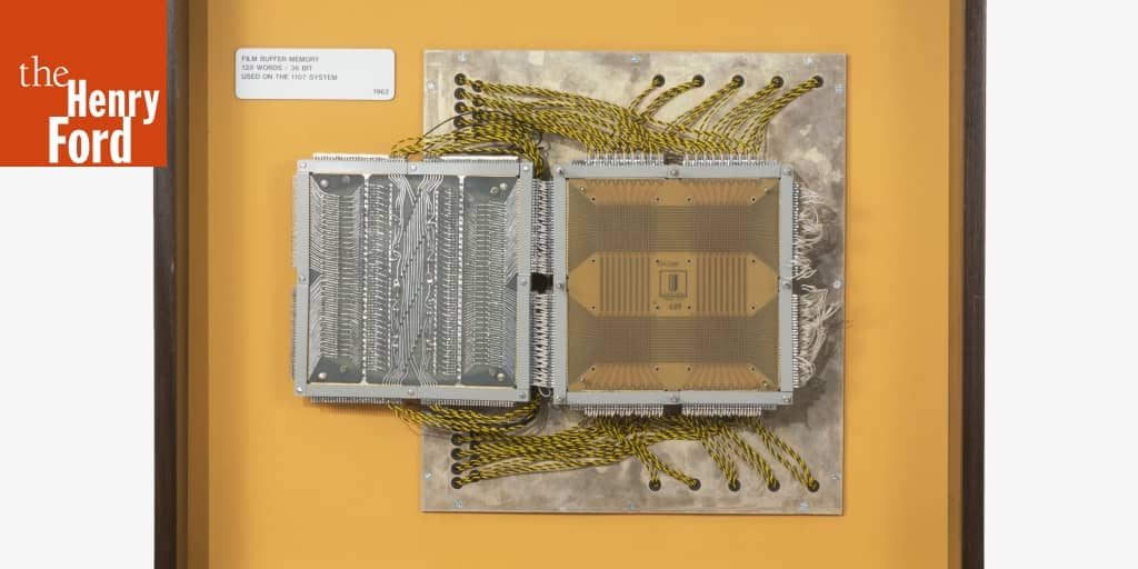 Film Buffer Memory Used on the Sperry Rand UNIVAC 1107 Computer, 1962 ...