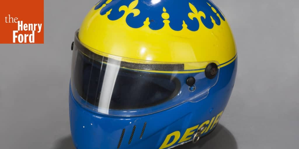 Racing Helmet Worn by Desire Wilson in Post-Retirement Races, circa ...