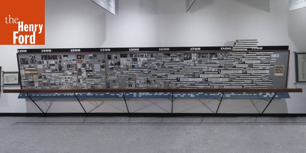 Timeline from Mathematica: A World of Numbers and Beyond Exhibition ...