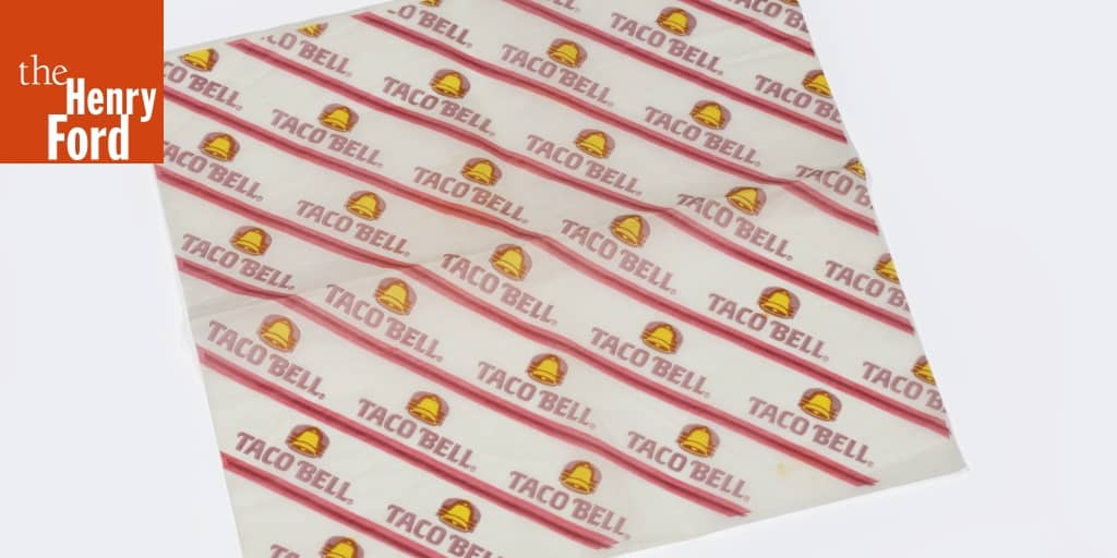 Taco Bell Wrapper, 1990-2000 - The Henry Ford
