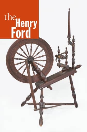 Flax Wheel, Made by James Gregg, 1800-1819 - The Henry Ford