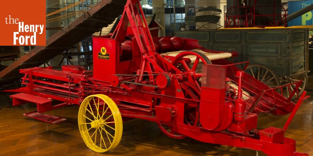 Automatic Pick-Up Baler, circa 1943 - The Henry Ford