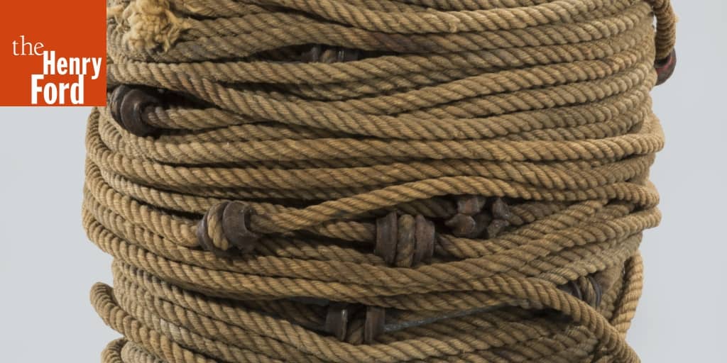 Planter Check Rope, circa 1880 - The Henry Ford