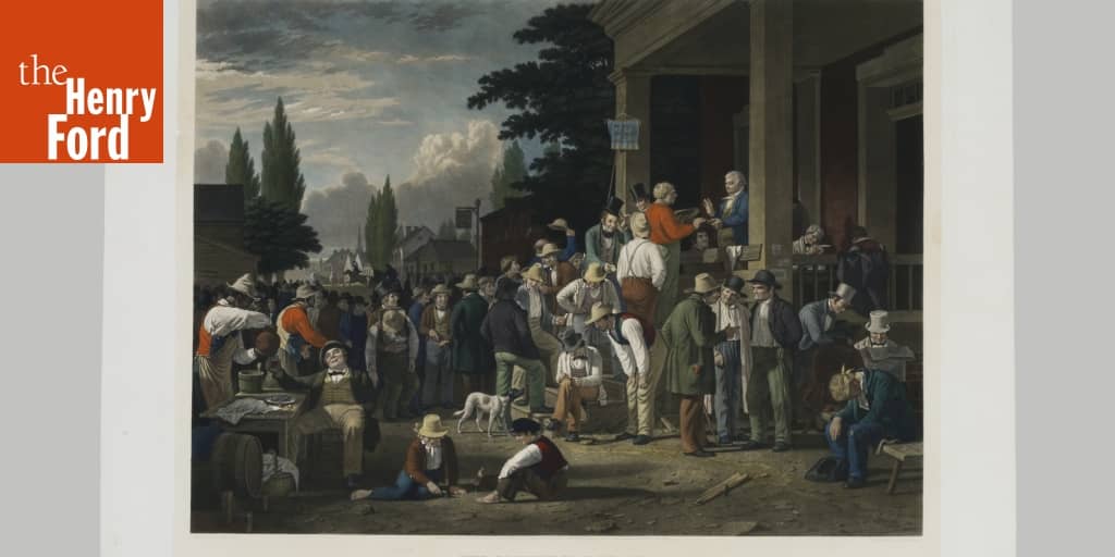 "The County Election," 1854 - The Henry Ford