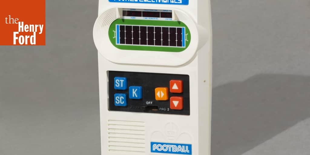 Hand-Held Electronic Football Game, 1977-1978 - The Henry Ford