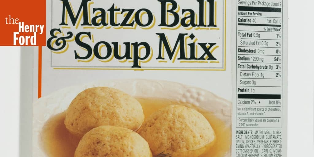 Matzo Ball Soup Mix Box, 1998-2008 - The Henry Ford