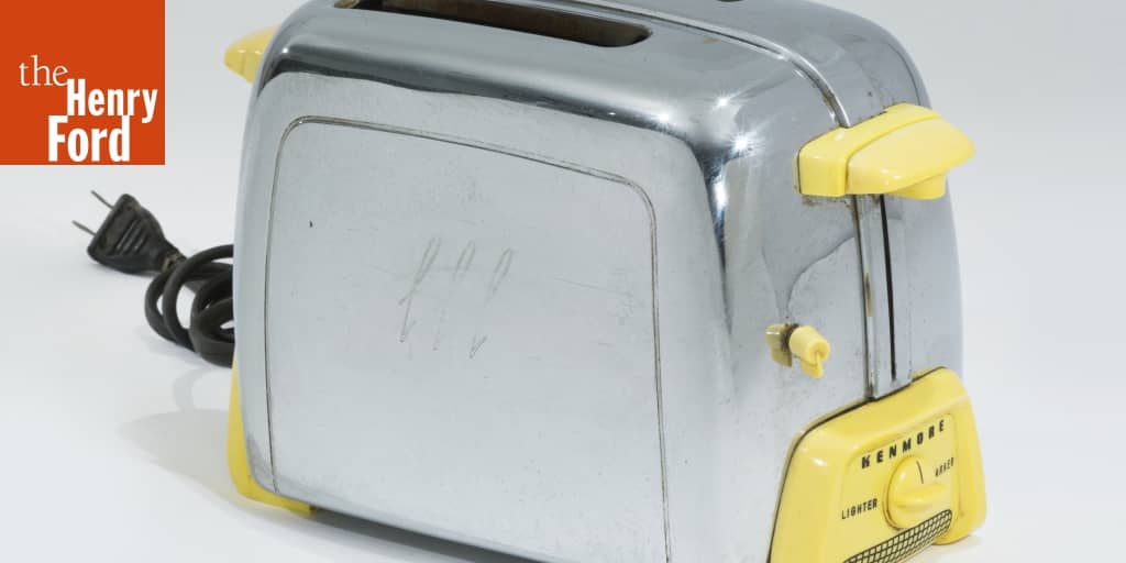 Sears, Roebuck and Company "Kenmore Model 344-63321 Toaster," circa ...