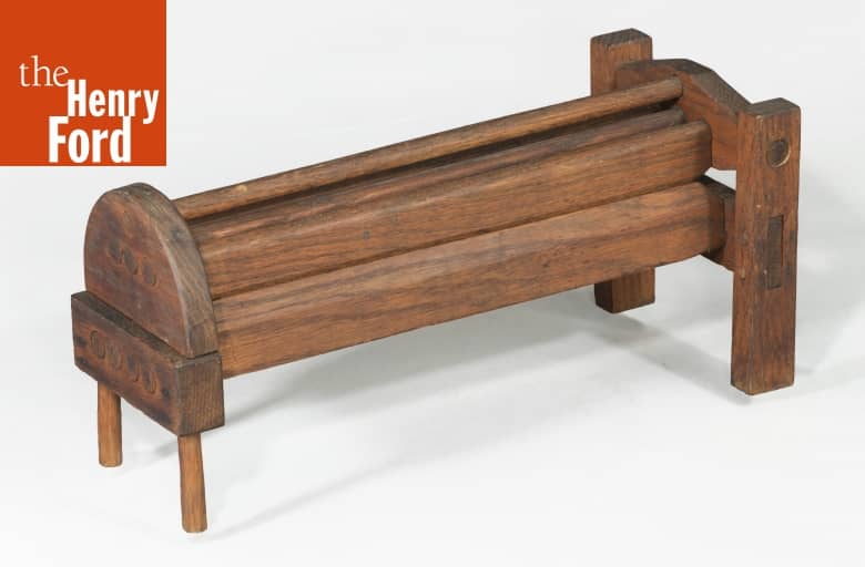 Model of a Flax Brake, circa 1900 - The Henry Ford