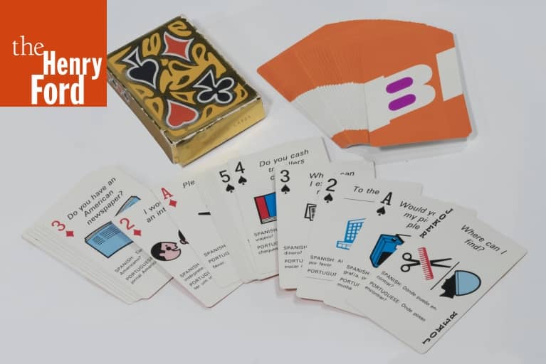 Set of Braniff International Airways Playing Cards, circa 1973 - The ...