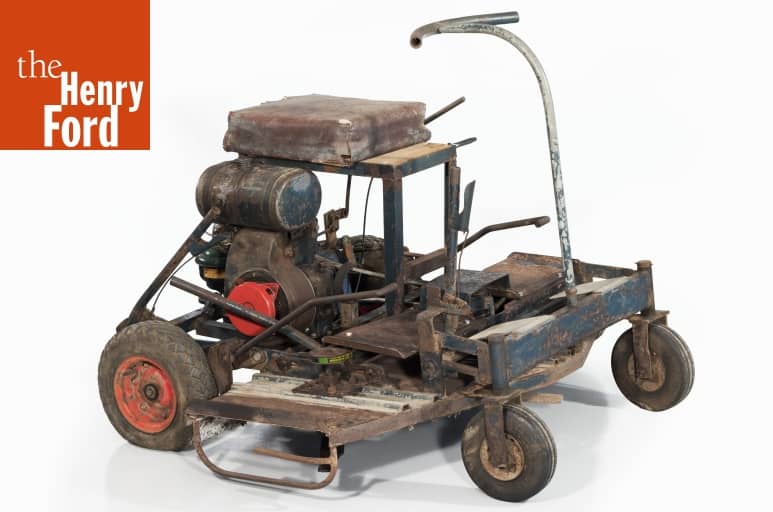 "Blue" Riding Mower, 1956-1958 - The Henry Ford