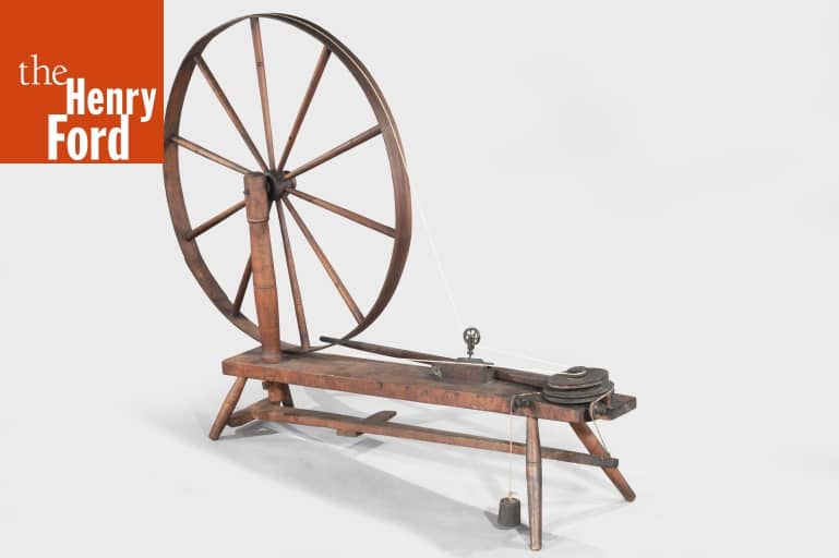 Wool Wheel, 1860-1880 - The Henry Ford