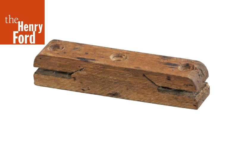 Two Wire Cleat, 1880-1900 - The Henry Ford