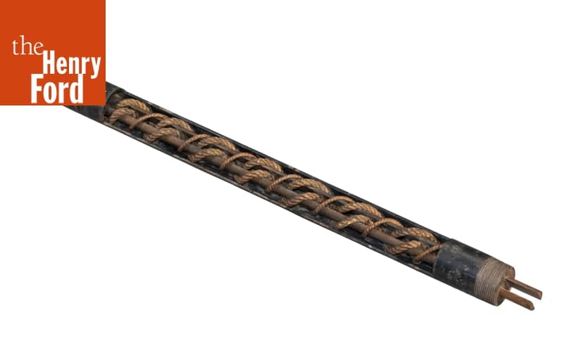 Edison Underground Electric Conductor Cutaway Model, 1881-1883 - The ...