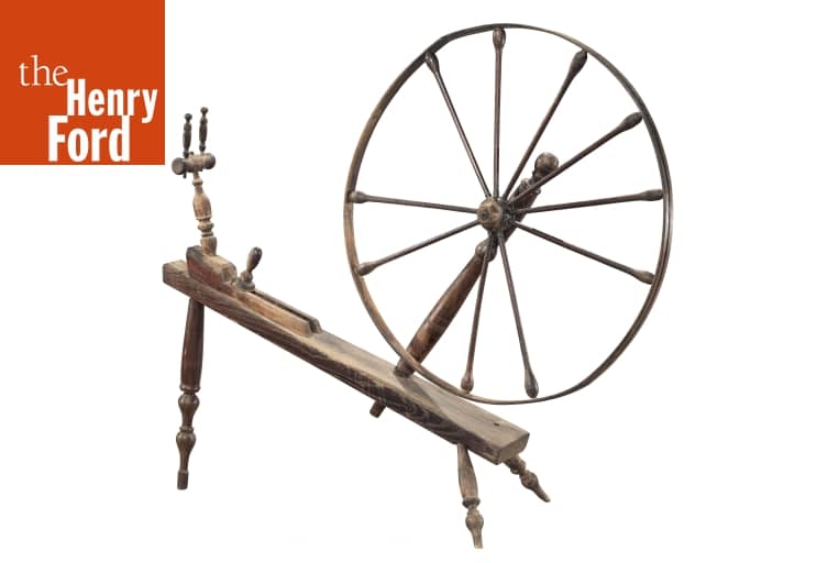 Wool Wheel, 1800-1850 - The Henry Ford