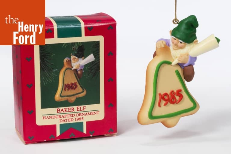 Hallmark "Baker Elf" Christmas Ornament, 1985 - The Henry Ford