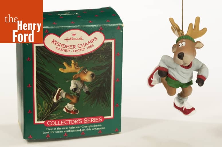 Hallmark "Reindeer Champs Series: Dasher" Christmas Ornament, 1986 ...