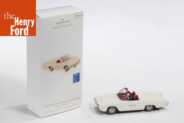 Hallmark "Classic American Cars Series: 1963 Ford Thunderbird Sports ...
