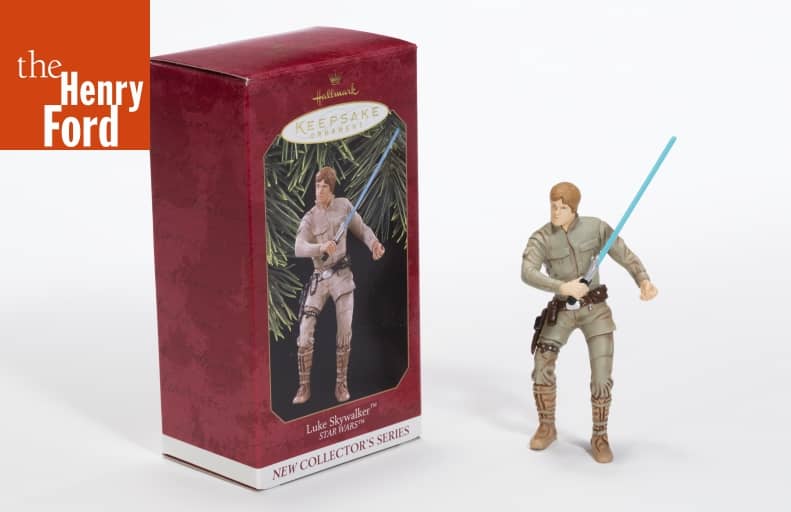 Hallmark "Star Wars Series: Luke Skywalker" Christmas Ornament, 1997 ...