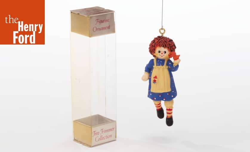Hallmark "Adorable Adornments: Raggedy Ann" Christmas Ornament, 1975 ...
