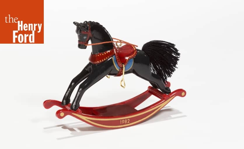Hallmark "Rocking Horse Series" Christmas Ornament, 1982 - The Henry Ford