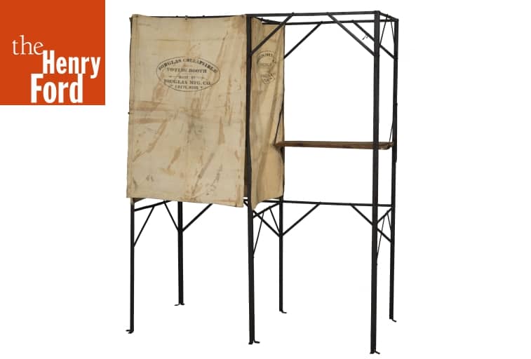 Collapsible Modular Voting Booths, 1920-1935 - The Henry Ford
