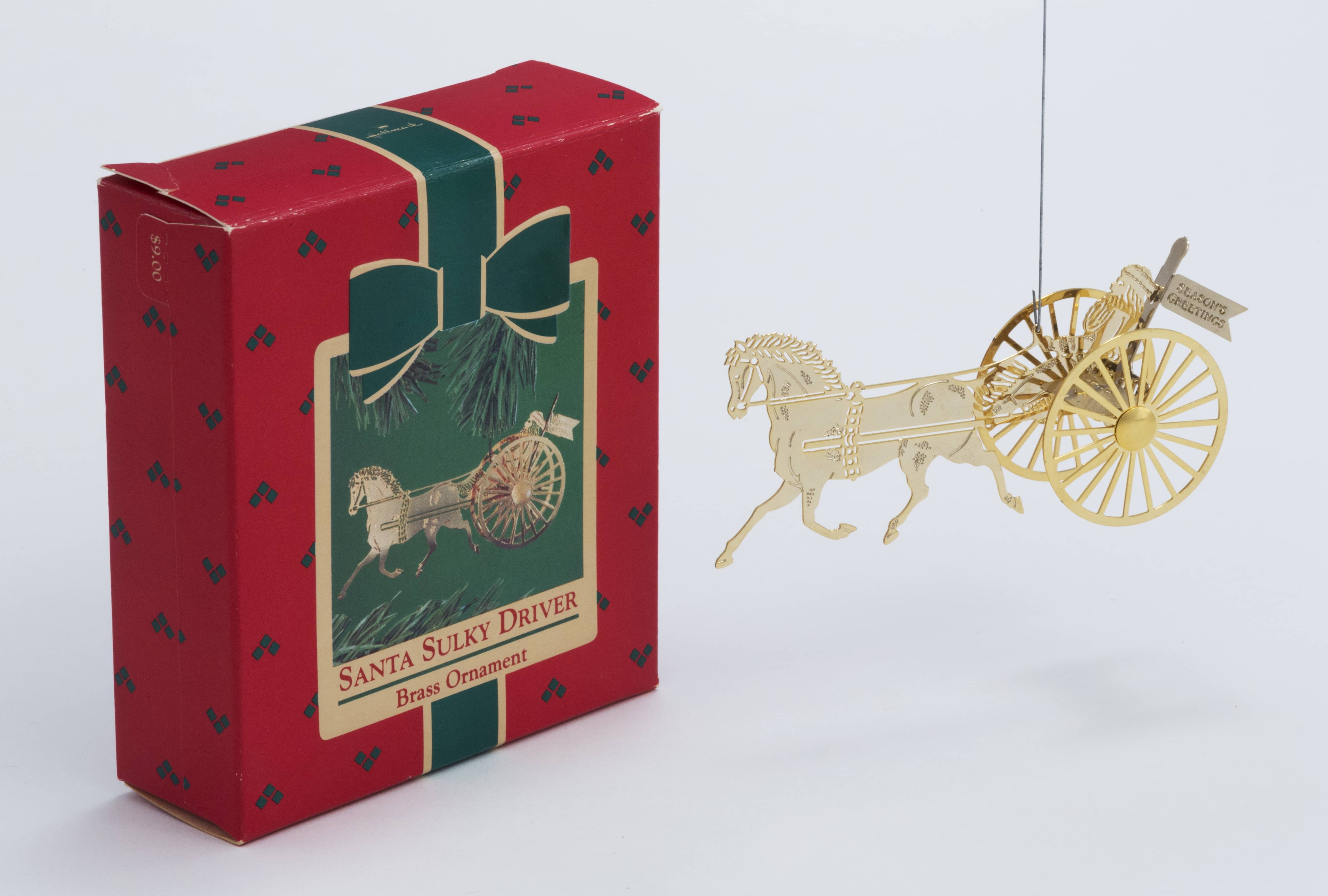 Hallmark "Santa Sulky Driver" Christmas Ornament, 1984 - The Henry Ford