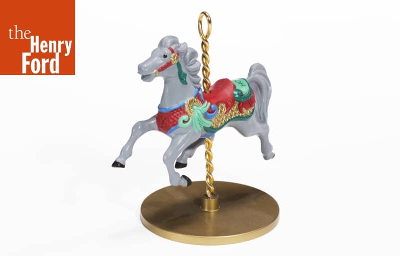 Hallmark "Christmas Carousel Horse Collection: Holly" Christmas ...