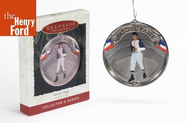 Hallmark "Baseball Heroes Series: Satchel Paige" Christmas Ornament ...