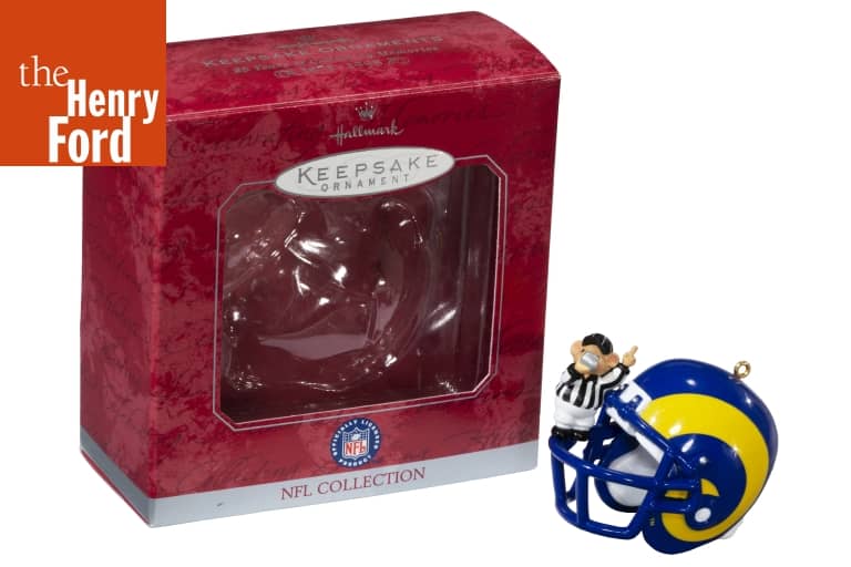 Hallmark "NFL Collection: St. Louis Rams" Christmas Ornament, 1998 ...