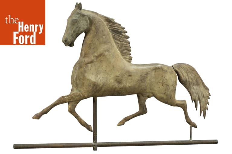 Horse "Black Hawk" Weathervane, 1868-1872 - The Henry Ford