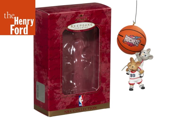 Hallmark "NBA Collection: Houston Rockets" Christmas Ornament, 1999 ...