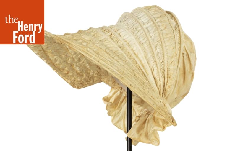 Calash Bonnet, 1830-1839 - The Henry Ford