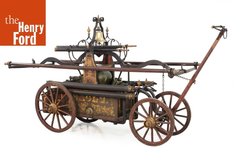 Hunneman Hand-drawn Fire Pumper, 1836 - The Henry Ford
