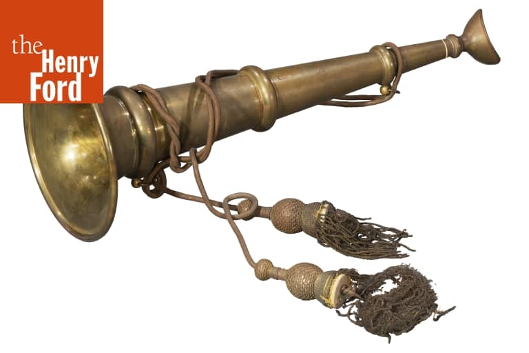 Fire Trumpet, Used by Captain G. Gairns, 1887 - The Henry Ford