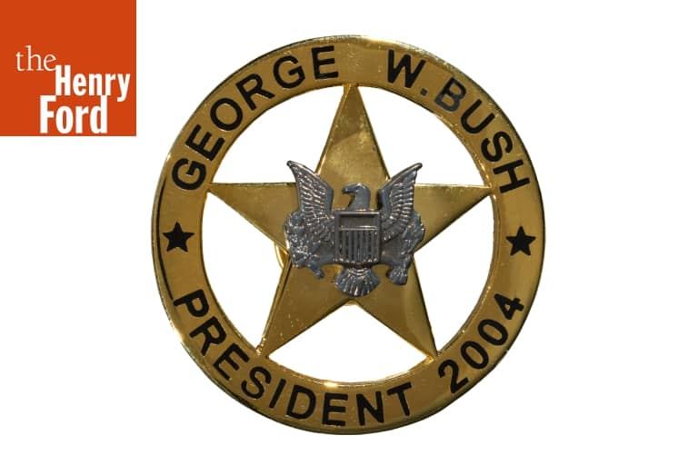 Presidential Campaign Pin, "George W. Bush President 2004," 2004 - The ...