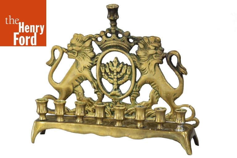 Hanukkah Lamp, 1900-1920 - The Henry Ford