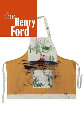 Apron Used in the Harwood Steiger Studio - The Henry Ford
