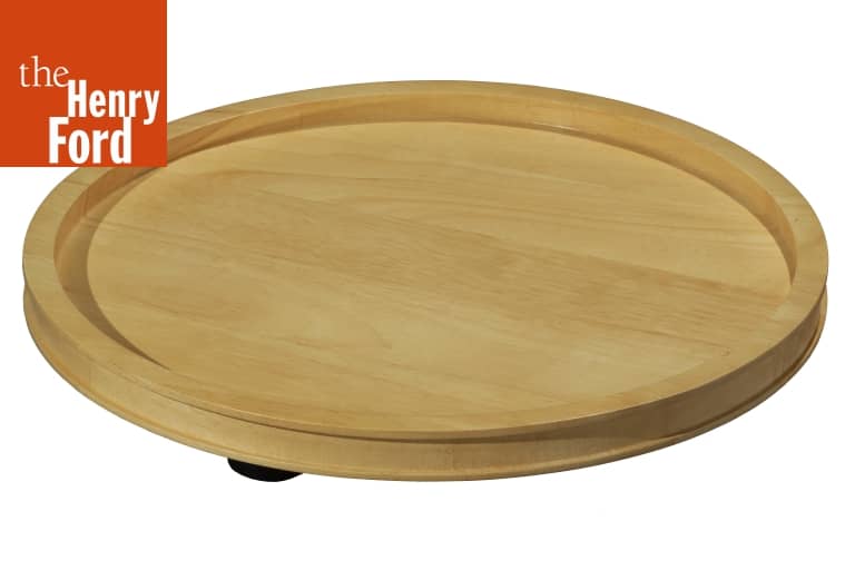 Round Rubberwood Tray, 2004 - The Henry Ford