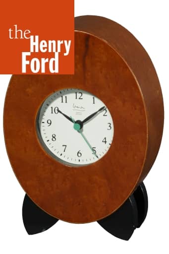 Elliptical Desk Clock, 1991 - The Henry Ford