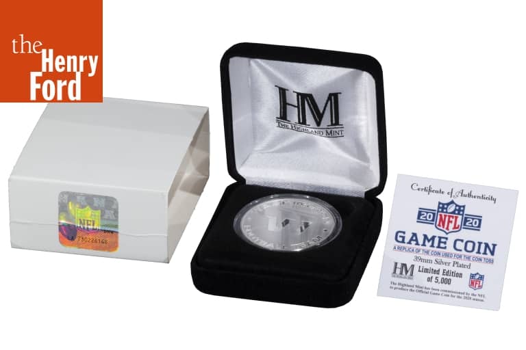 Replica Washington Football Team NFL Game Flip Coin, 2020 - The Henry Ford