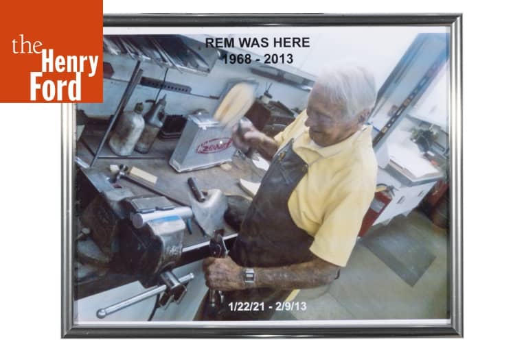 "REM Was Here 1968-2013," Showing Phil Remington at His Workbench - The ...