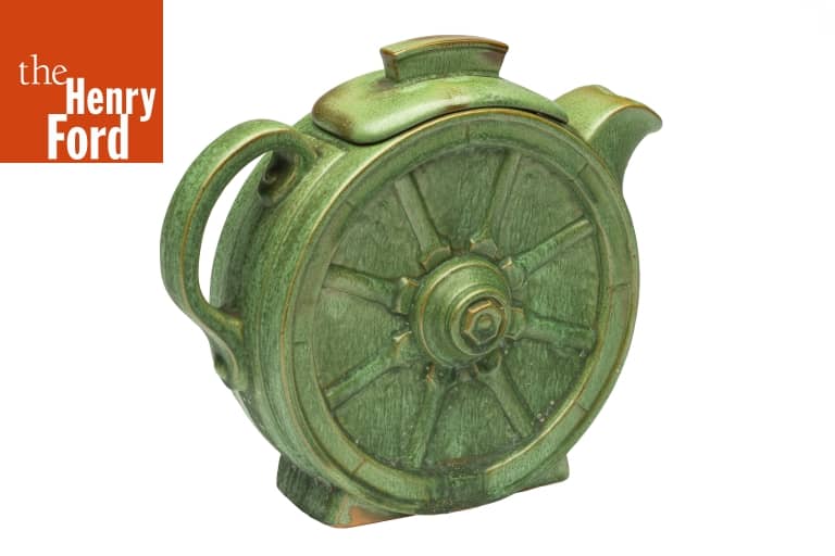 Wagon Wheel Teapot, 1938-1951 - The Henry Ford