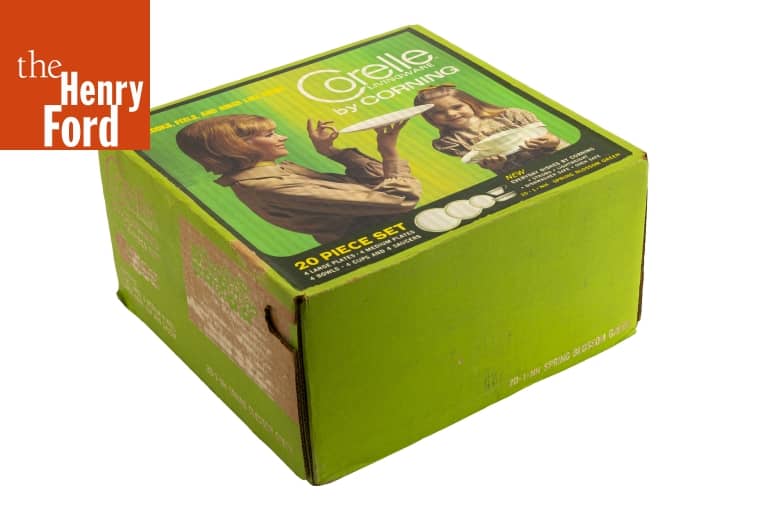 Corning "Corelle Spring Blossom Green" Dinnerware Set, 1971 - The Henry ...