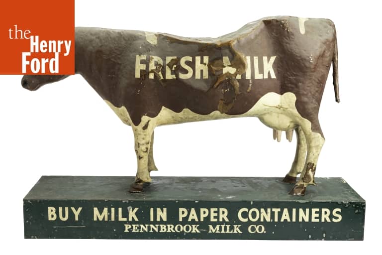 Pennbrook Milk Company Point of Purchase Display, circa 1950 - The ...
